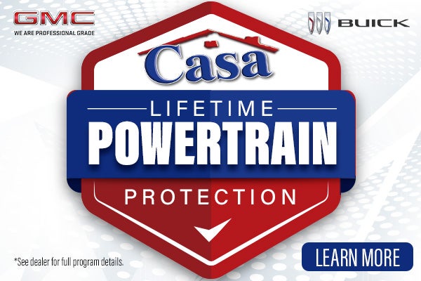 Lifetime Powertrain Protection Warranty | Casa Buick GMC in El Paso, TX